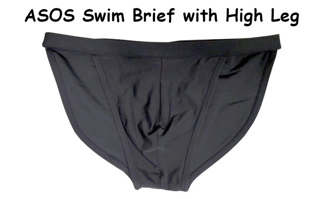 Review: ASOS Swim Brief with High Leg - The Bottom Drawer